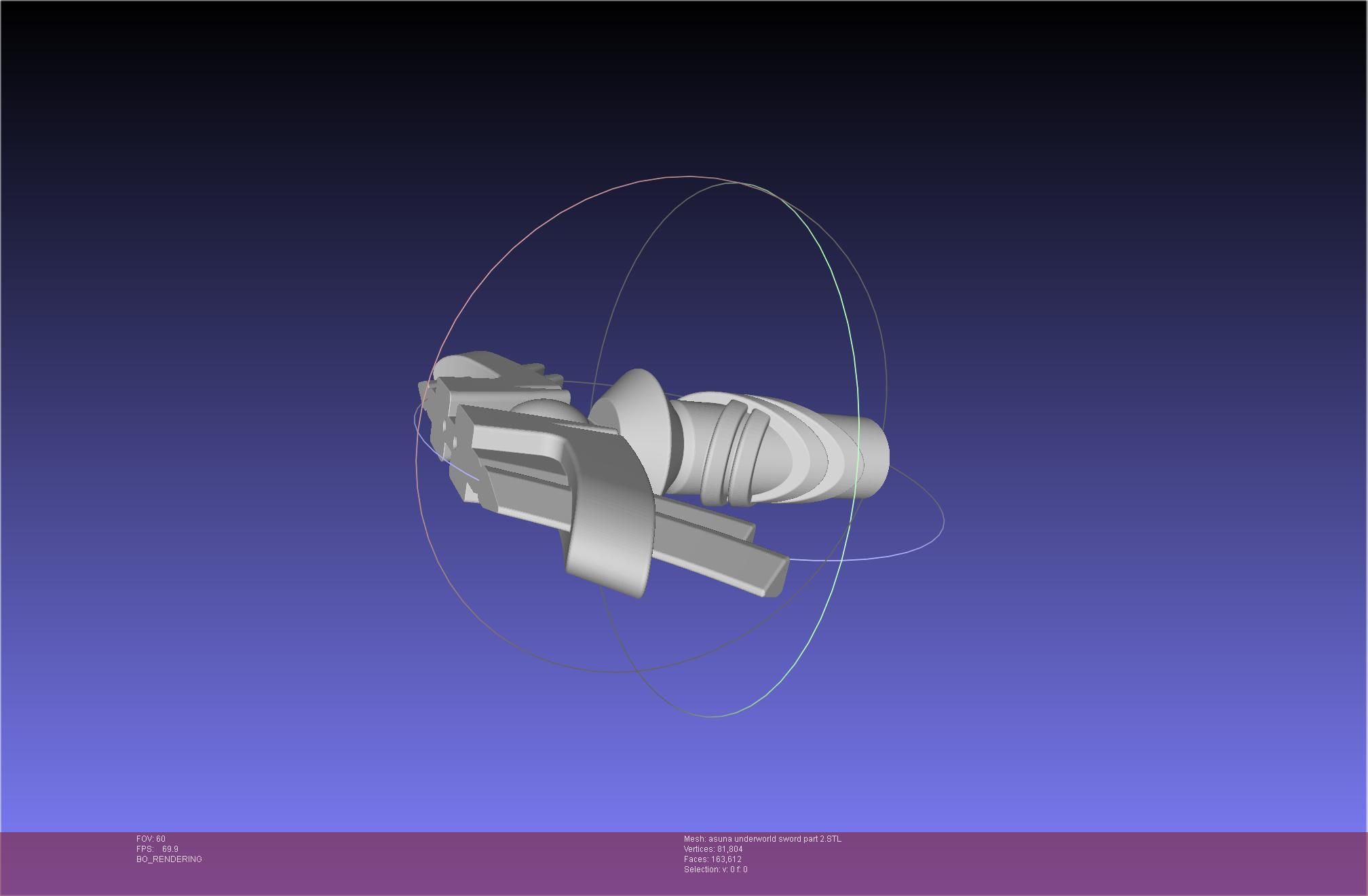 Sword Art Online Alicization Asuna Underworld Sword Assembly | 3D ...