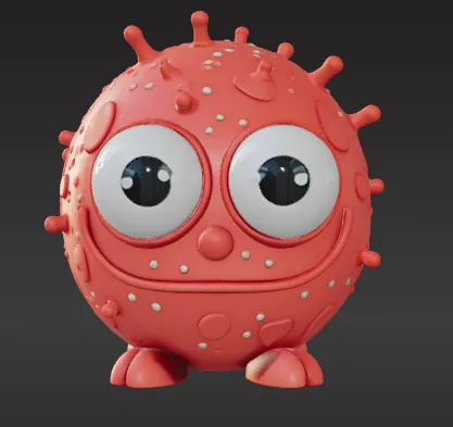 3D Printer Files | 3MF File | Germ Guy | Creality Cloud