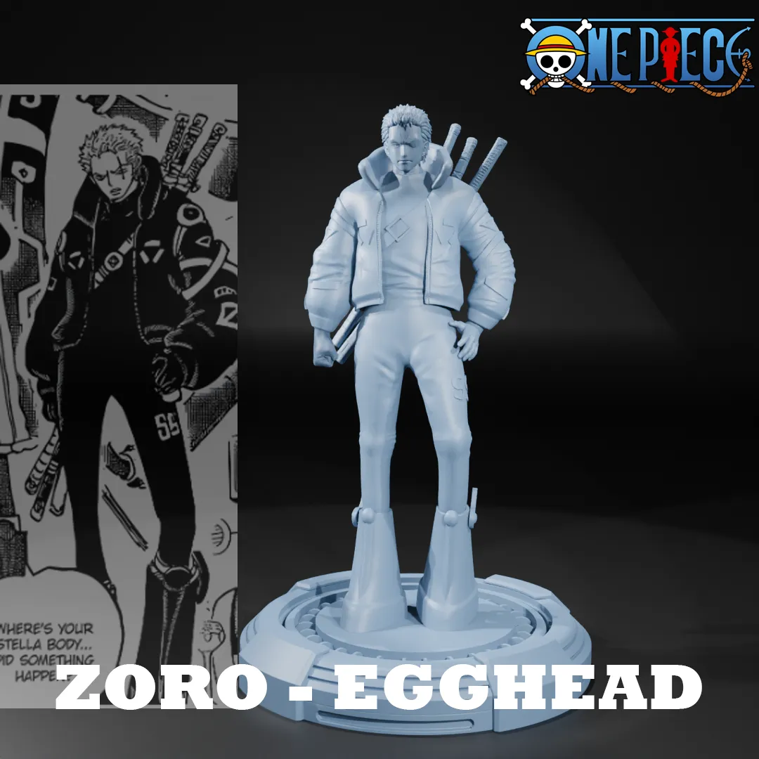 ZORO - EGGHEAD ARC - ONE PIECE | 3D models download | Creality Cloud