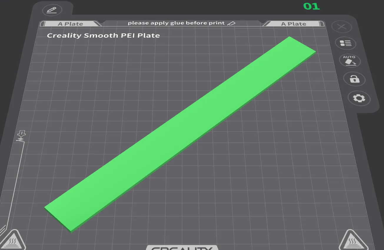 Plaque 25 x 230 | 3D models download | Creality Cloud