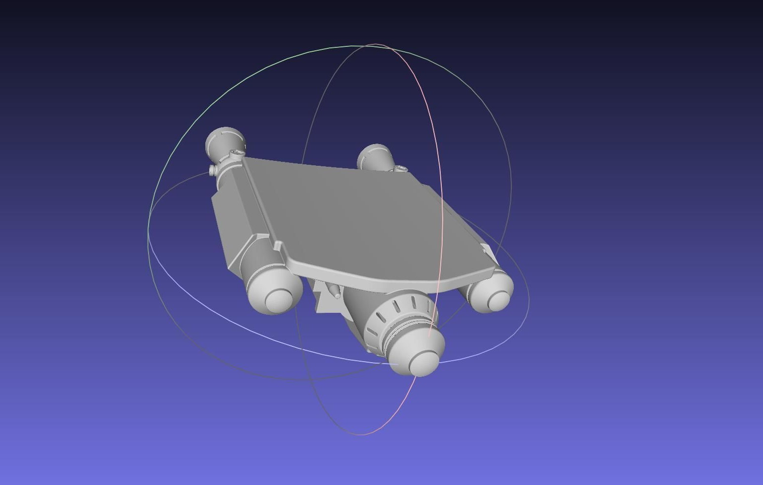 Star Wars Mandalorian Rising Phoenix Jetpack Parts | 3D models download ...