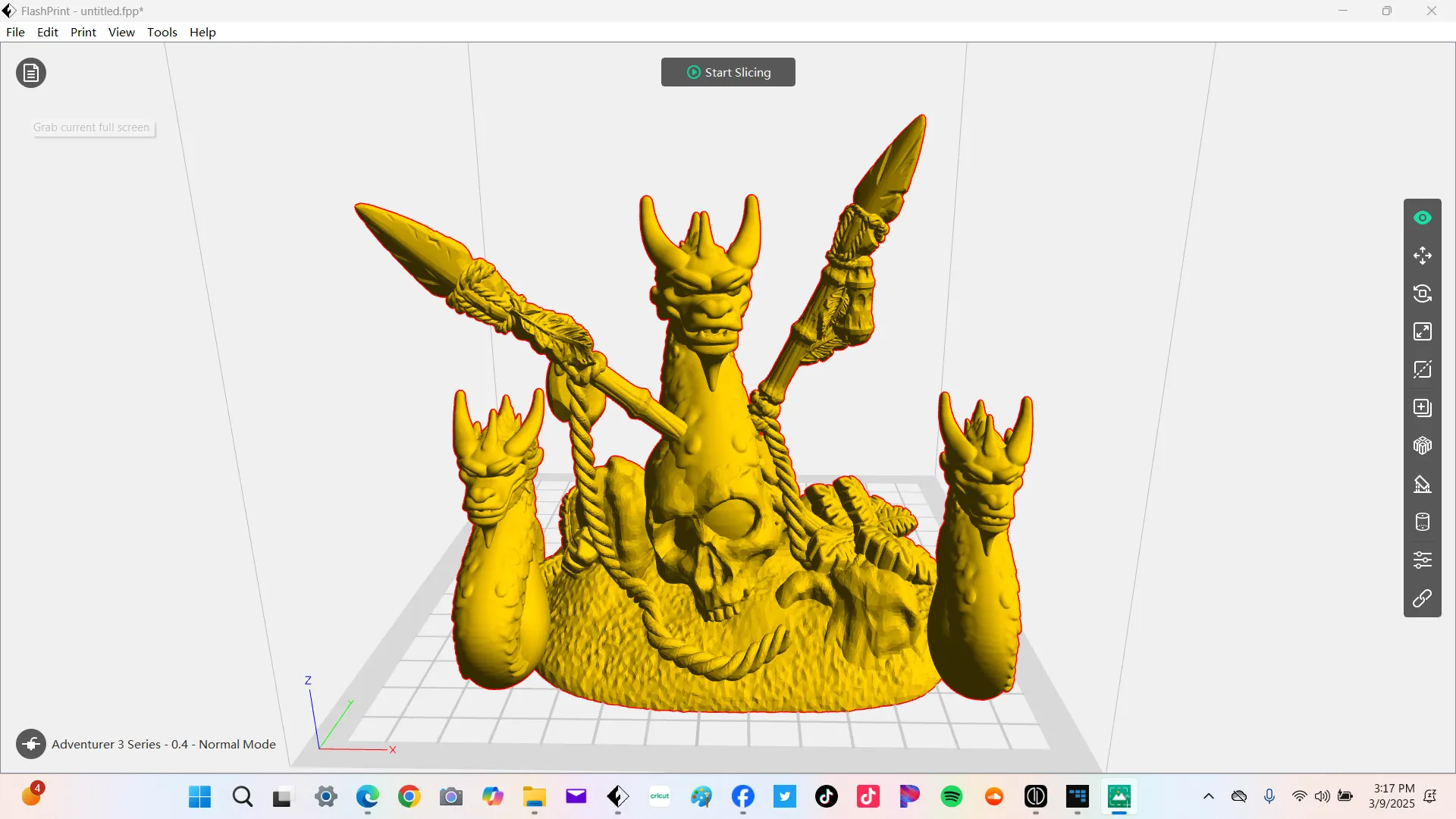 Characters & Creatures STL Download - Dragon-Grave tombstoneby Sir ...