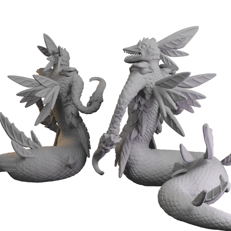 WASTRILITH DEMON/FIEND - 28MM D&D MINIATURE