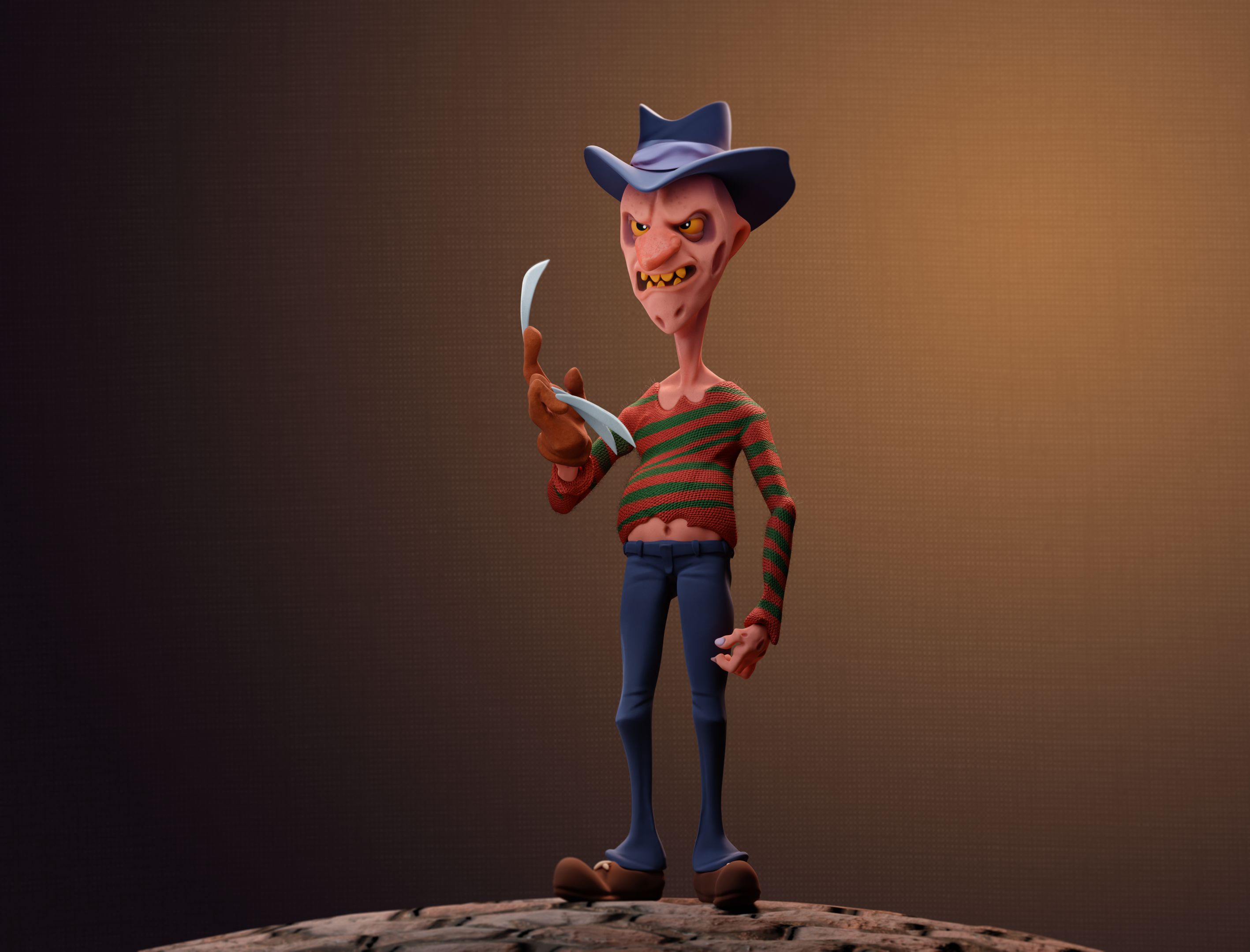 Freddy Krueger Stylized | 3D models download | Creality Cloud