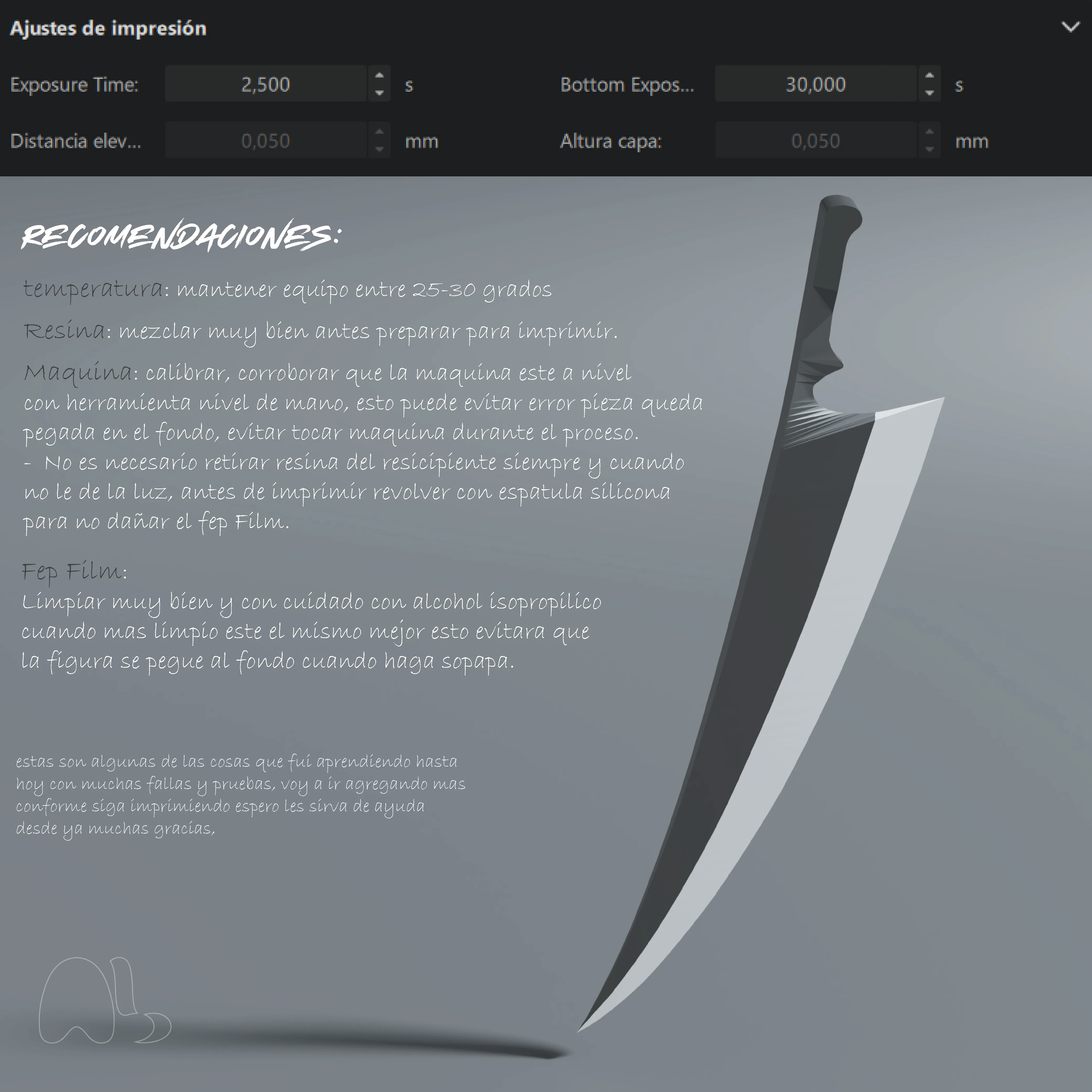 Game Props STL Download - Espada Bleach, Ichigo Zangetsuby Raul Penayo