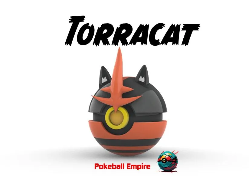 Pokeball Torracat | 3D models download | Creality Cloud