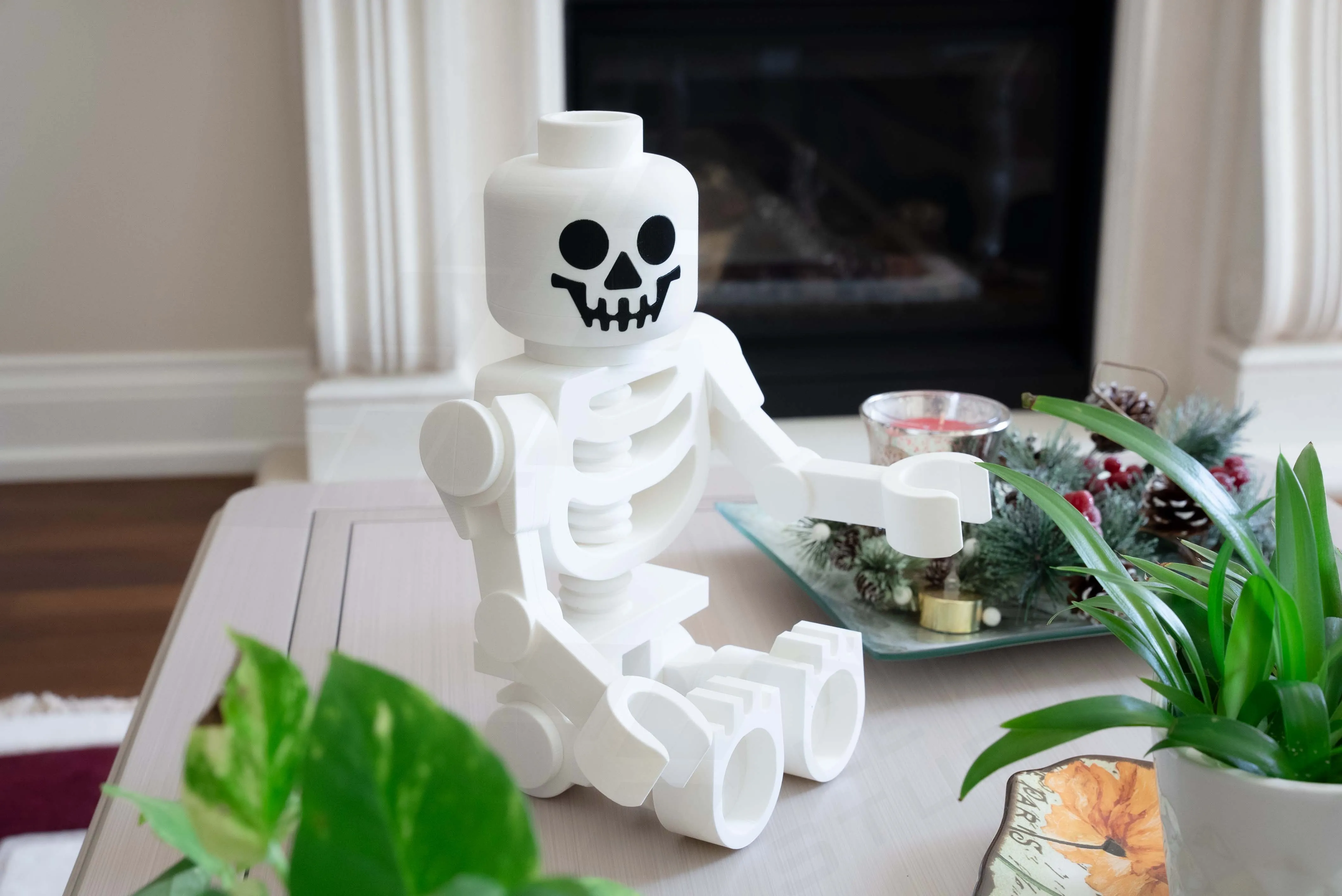 3D Printer Files | 3MF File | 💀 Skeleton Giant Minifigure (16 ...