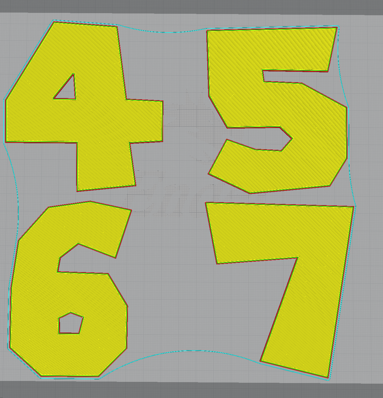 SUPER MARIO LETTERS | 3D models download | Creality Cloud