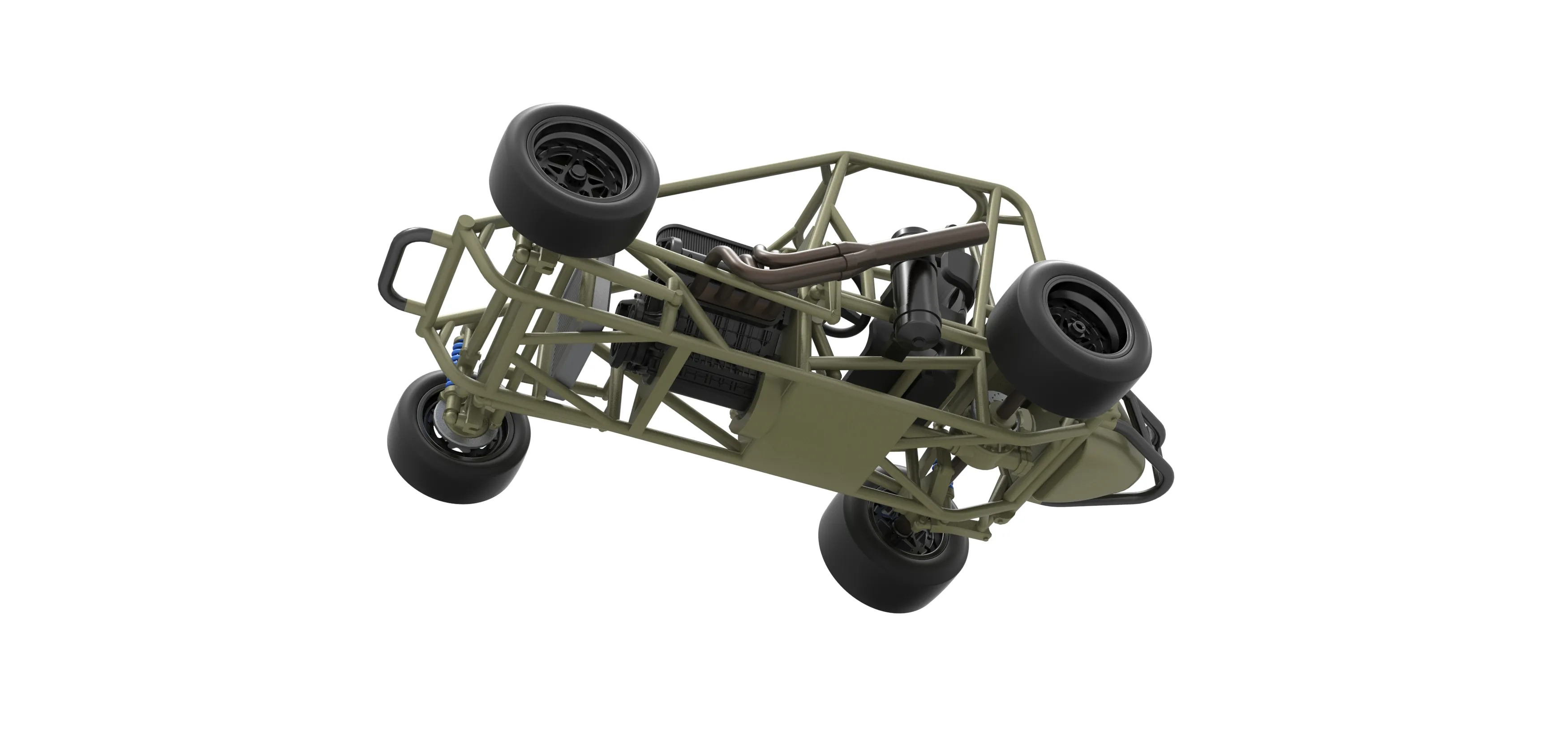 Other STL Download - Pavement Midget car Base Scale 1:25by 3DTechDesign