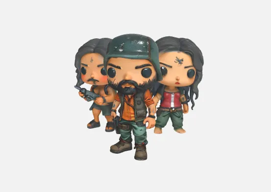3D Printer Files | 3MF File | Dead Island Funko Squad | Creality Cloud