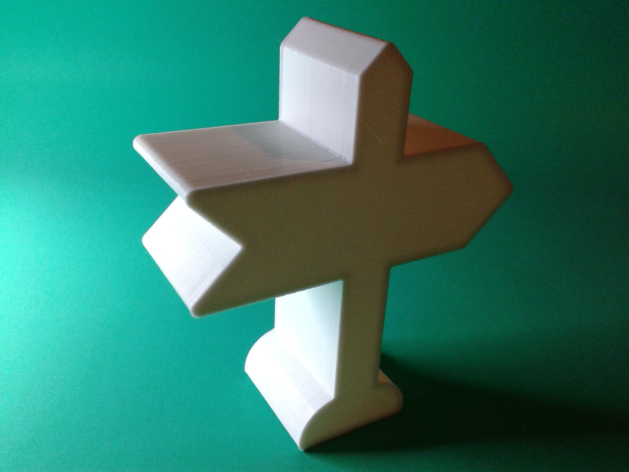 Direction sign, nestable box (v1) | 3D models download | Creality Cloud