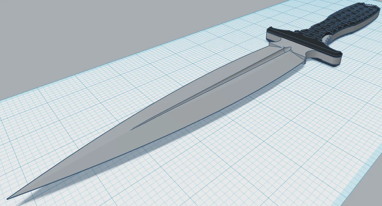 Free Miniature Games & Accessories STL Download - Dagger 20by Cyberbeast
