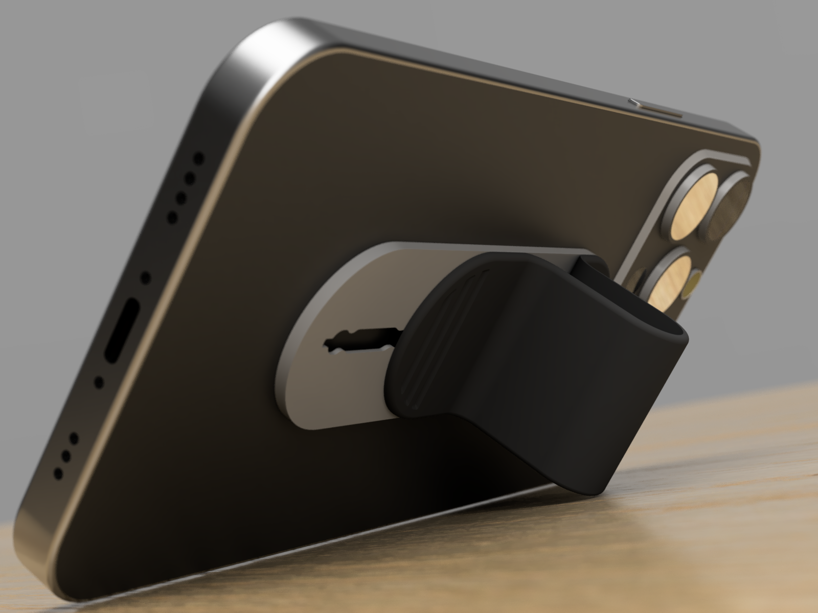 Slim Phone Grip & Stand - 2.95mm | 3D models download | Creality Cloud