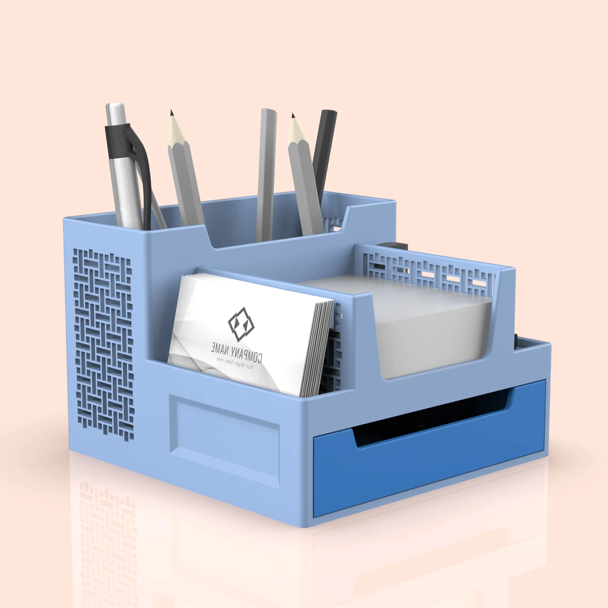 3D Printer Files | 3MF File | Multi-Functional Organizer, Desktop Pen ...