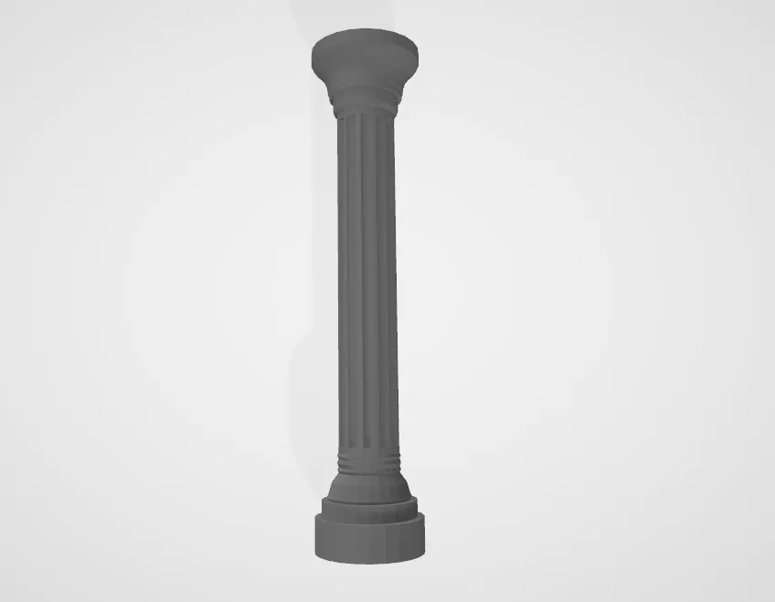 3D Printer Files | 3MF File | European Roman column | Creality Cloud
