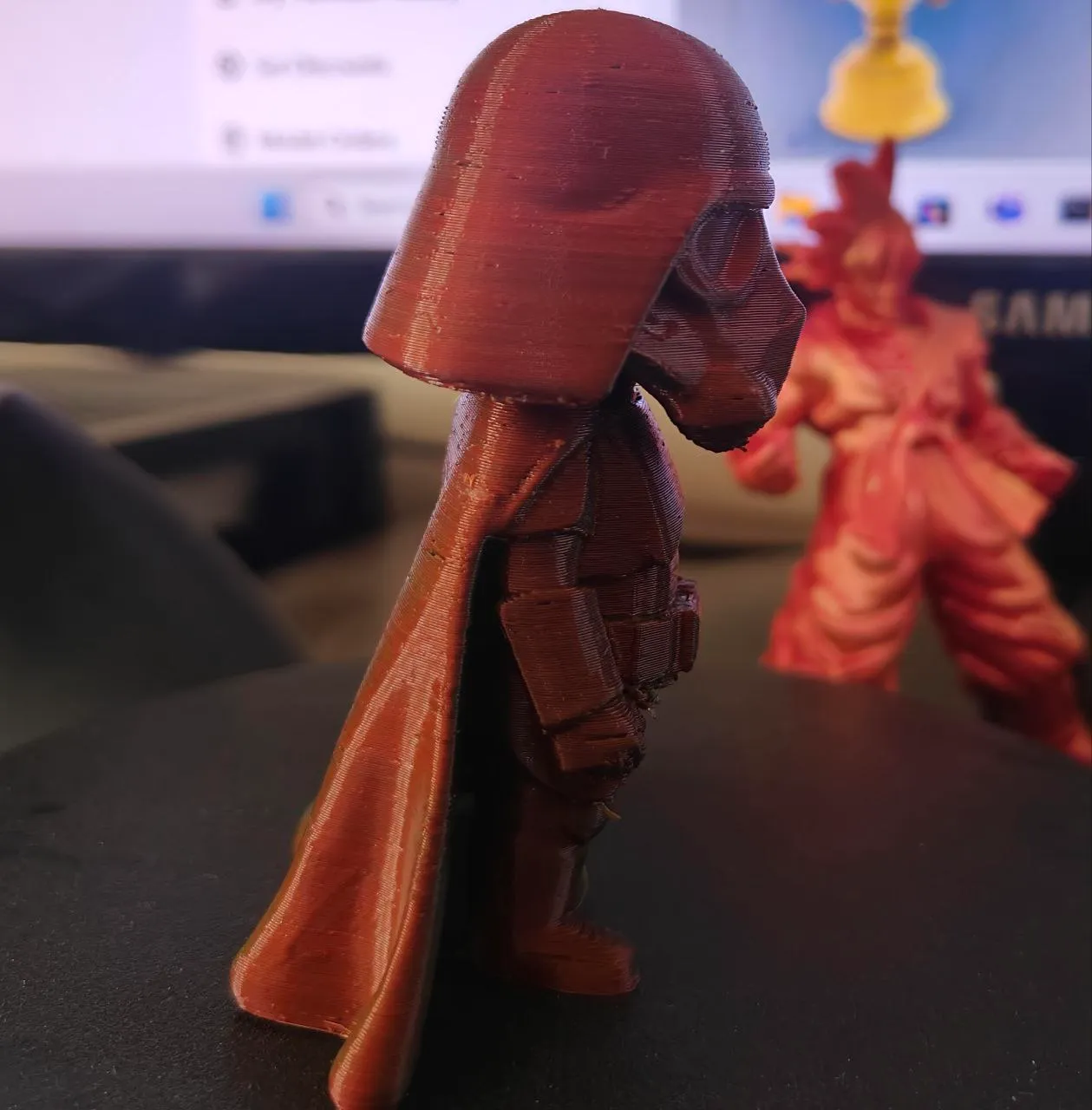0.2 mm layer height - quick print to see how supports work on the end results and it was great ...