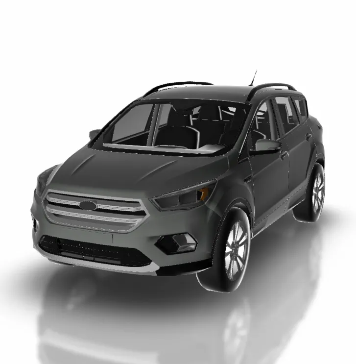 Vehicles & Machinery STL Download - Ford Kuga Escape 2017by 3DCARSALON