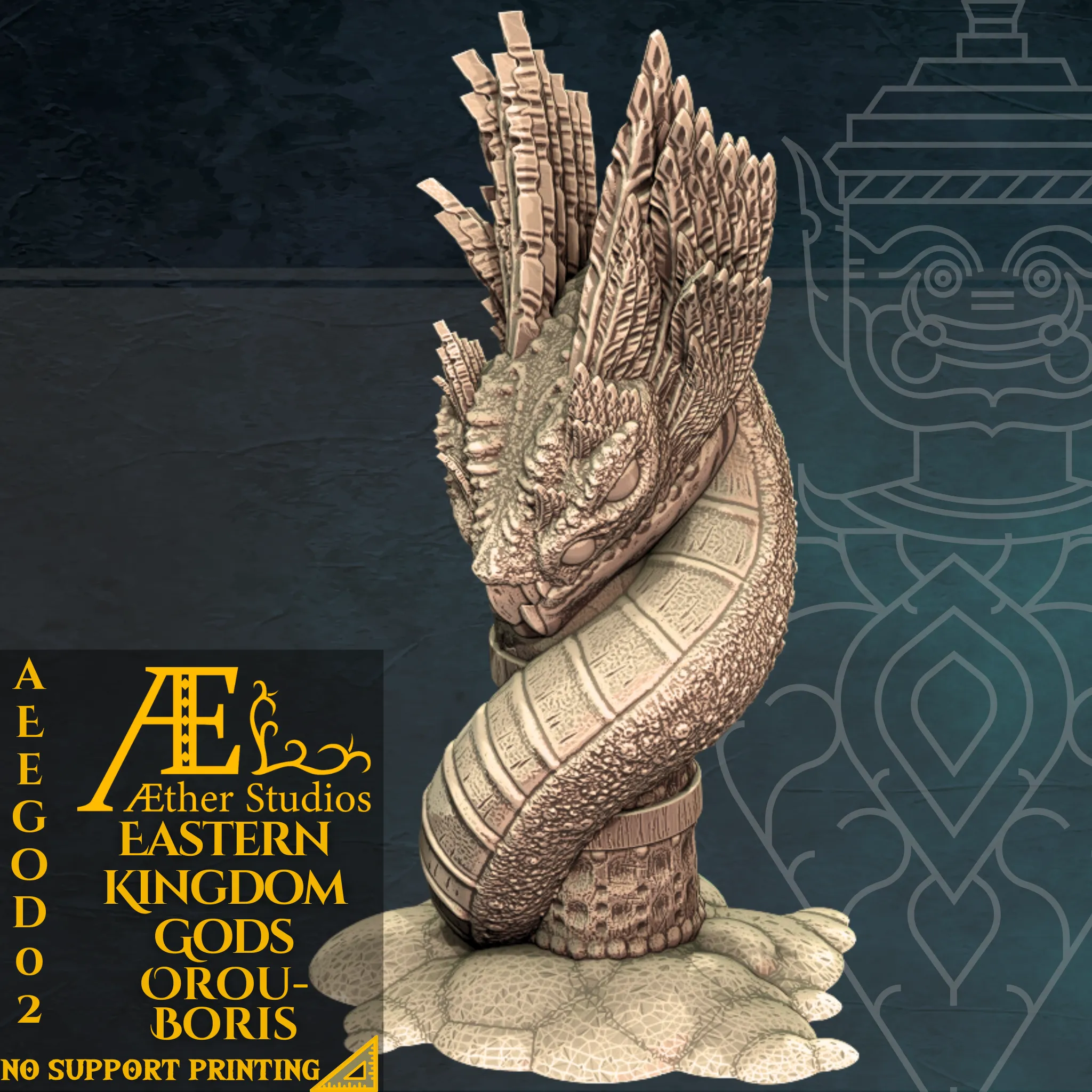 Characters & Creatures STL Descarga - AEEGOD02 - Orou-Boris - Aether ...