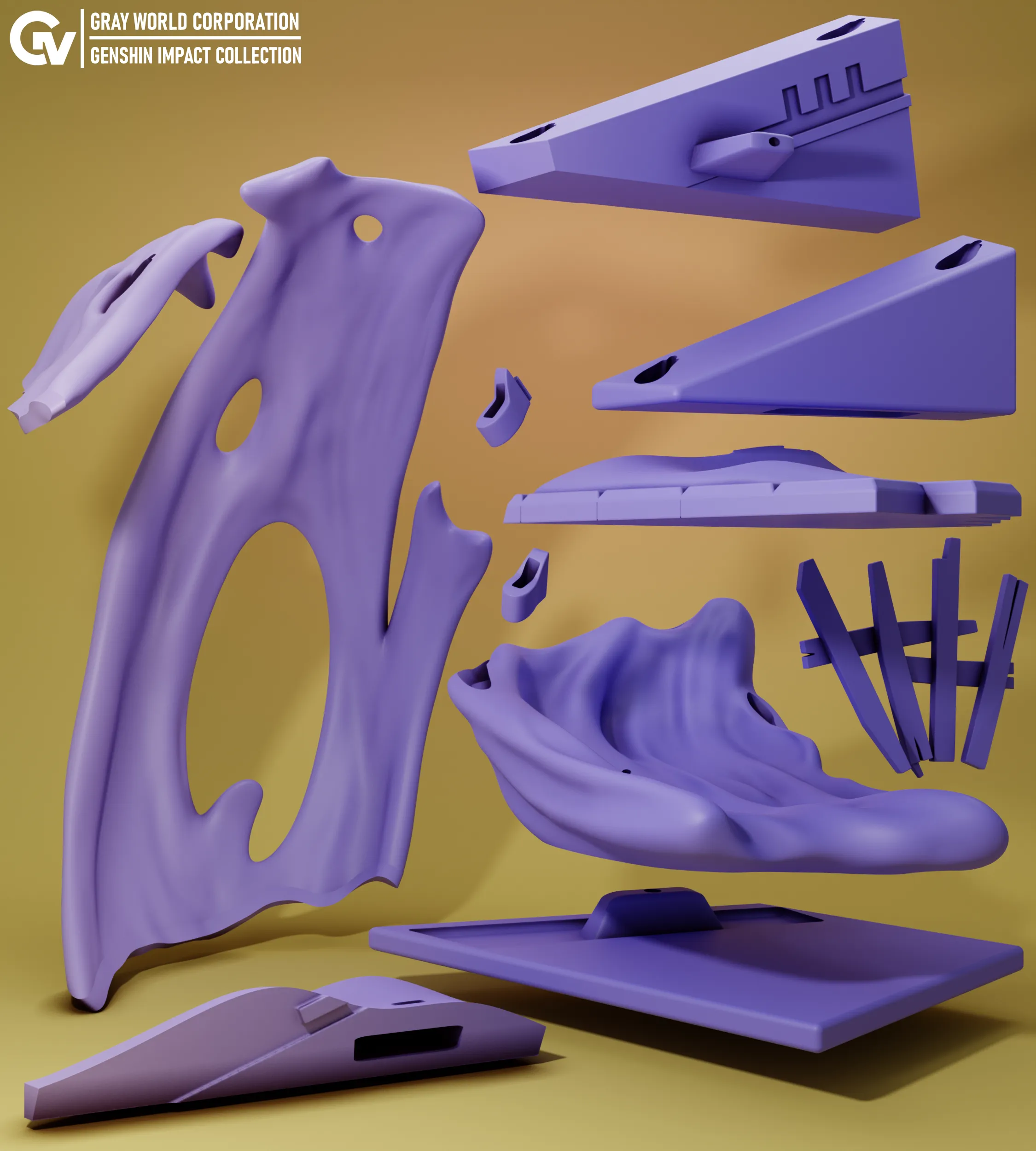 Candace 2 | Genshin Impact | 3D models download | Creality Cloud