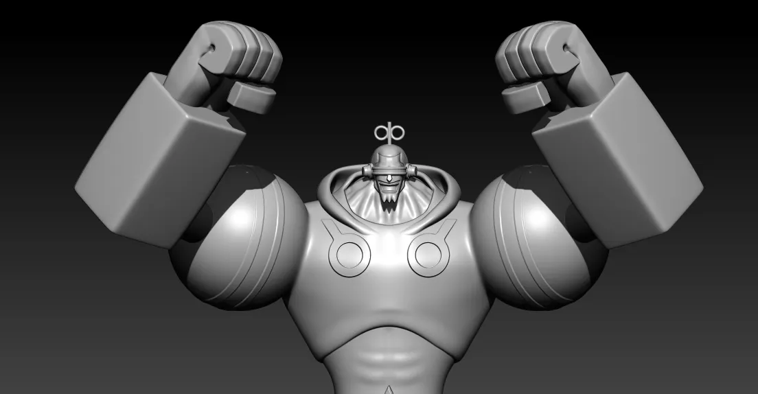 Characters & Creatures STL Download - FRANKY EGGHEAD - ONE PIECE ...