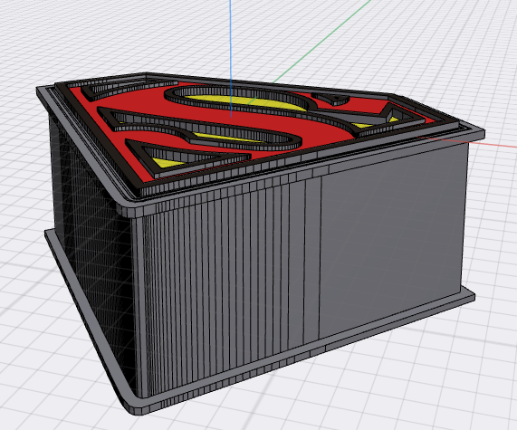 Superman Box | 3D models download | Creality Cloud