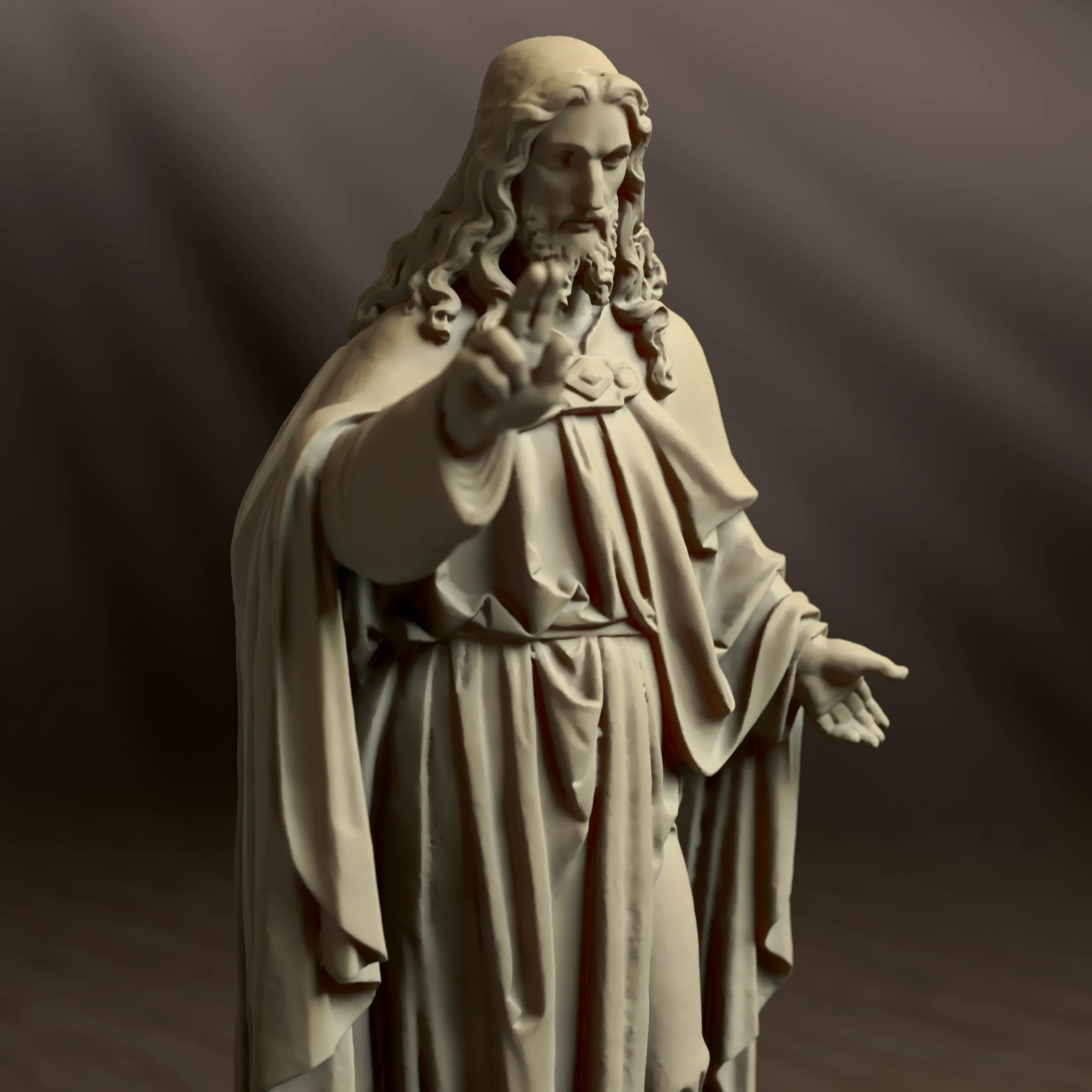 3D Printer Files | 3MF File | Jesus Christ Statue – 3D Printable Sacred ...