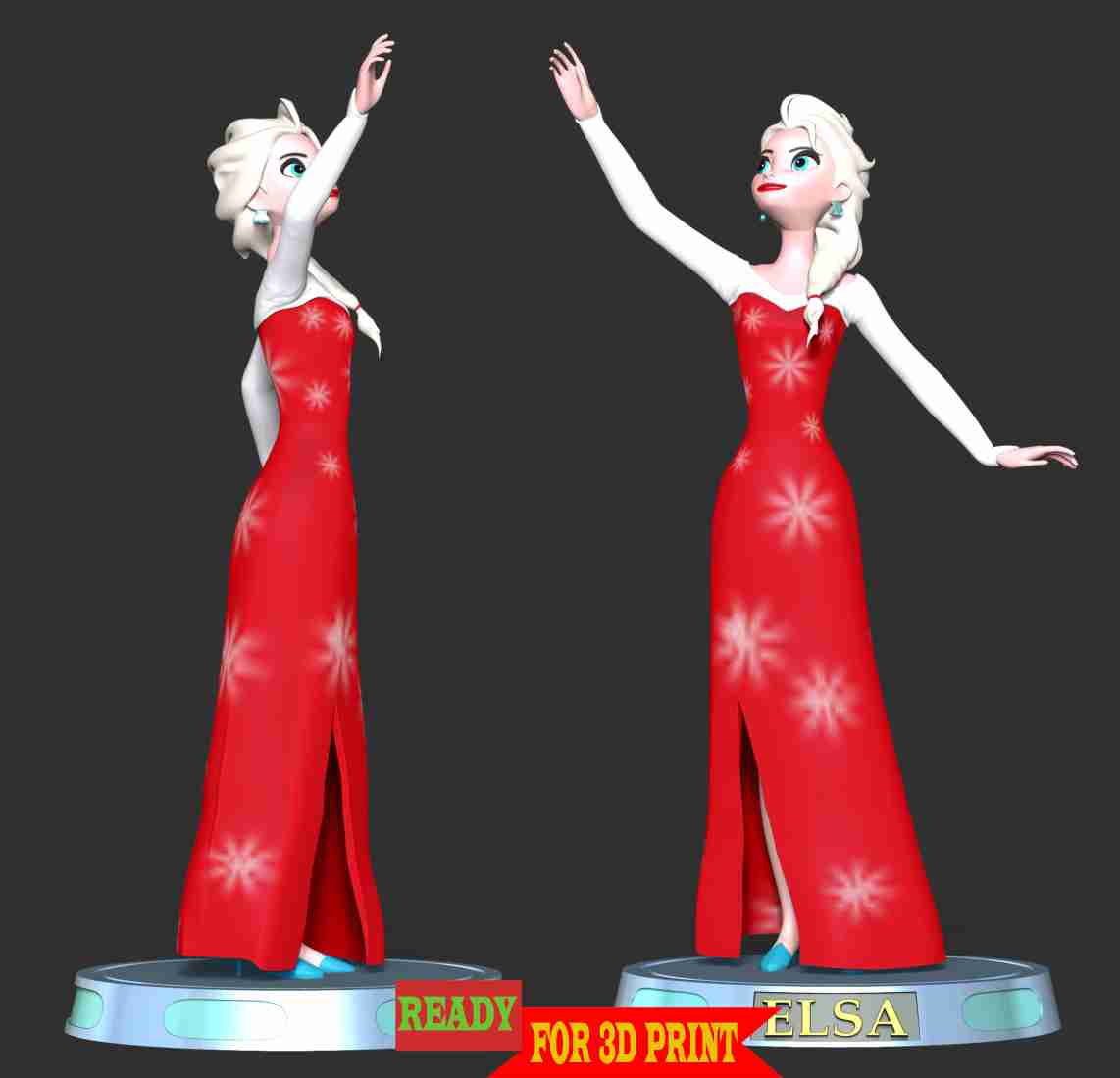 Elsa Princess | 3D models download | Creality Cloud