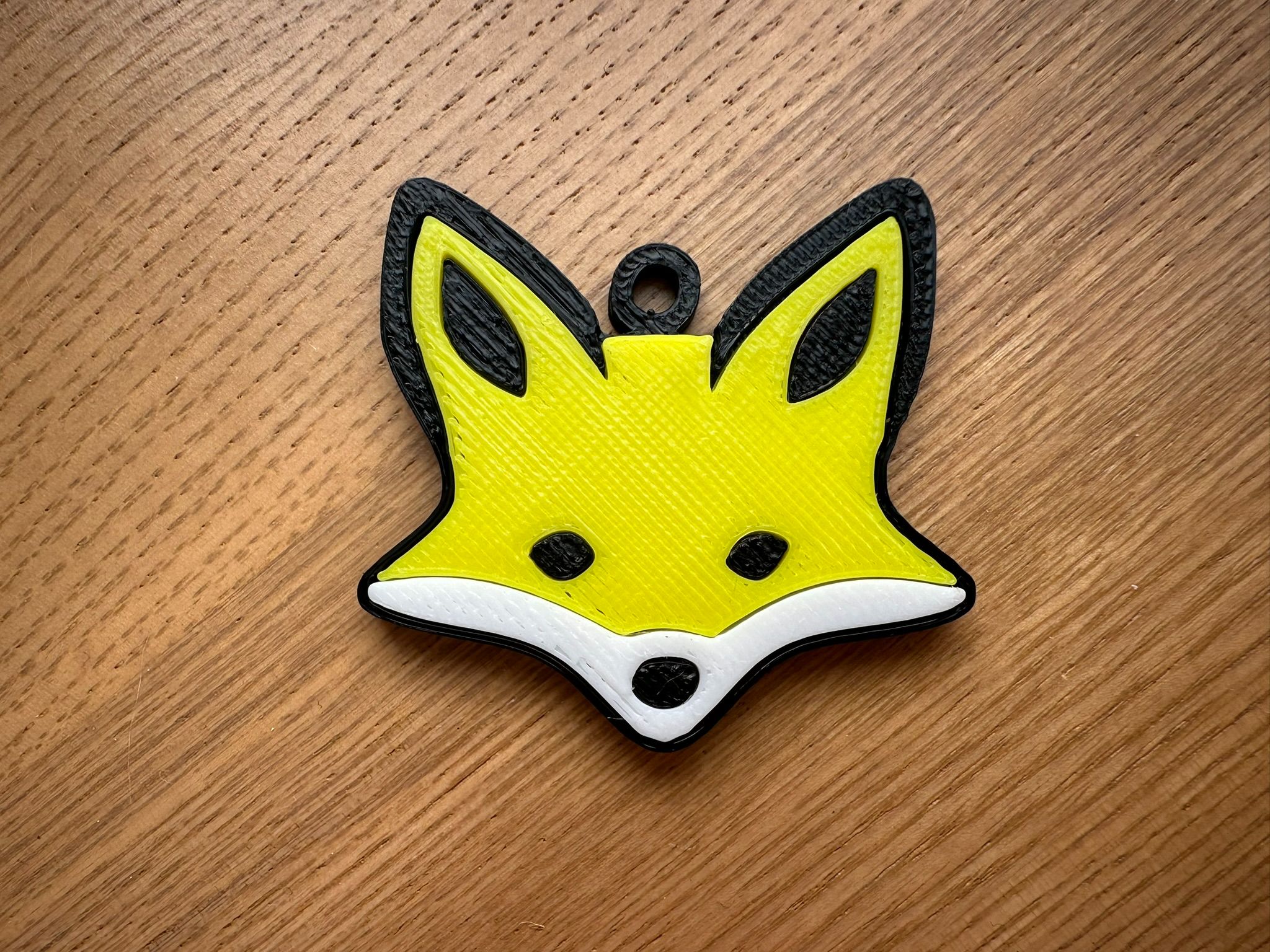 Fox keychain (3 color) | 3D models download | Creality Cloud