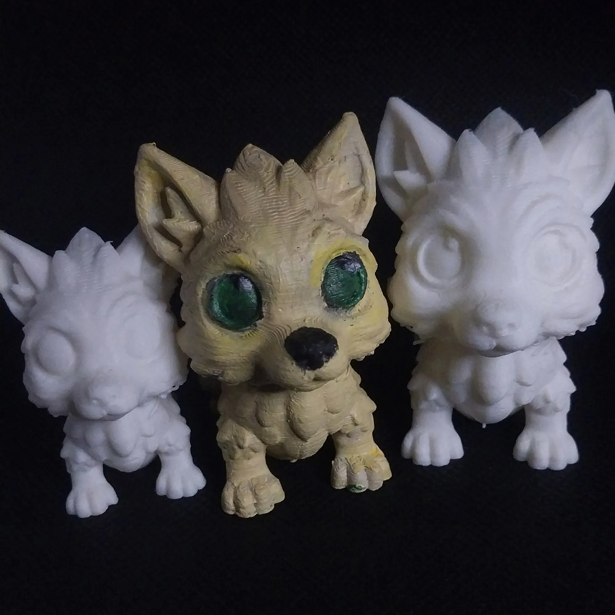Other STL Download - Flexi Articulated Wolf Toyby GALAXIARUM 3D