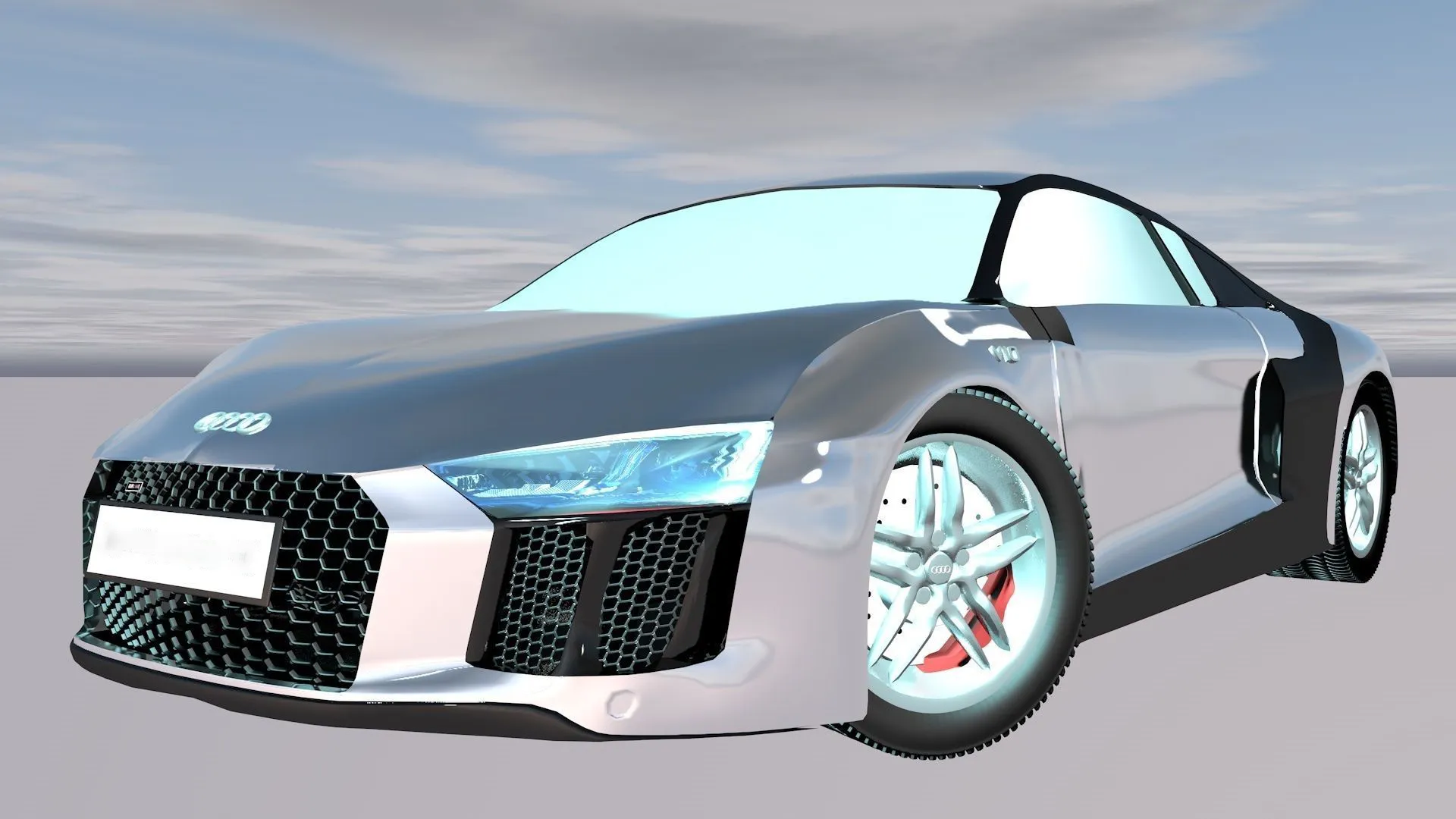 Audi R8 | 3D modeller indir | Creality Bulutu