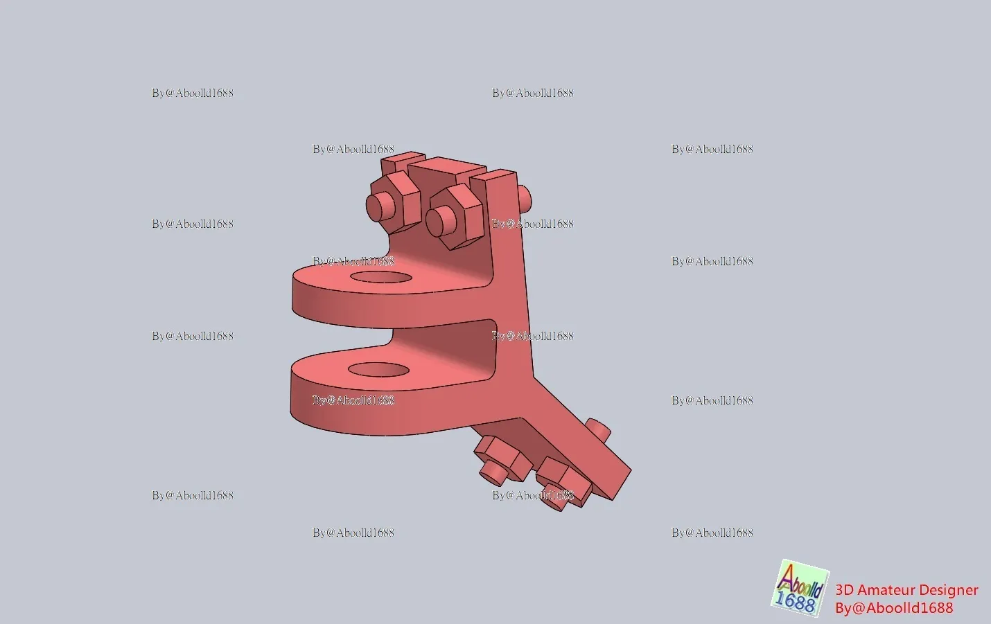3D Printer Files | 3MF File | Tiger tank rear tow hook device.(STL-35 ...