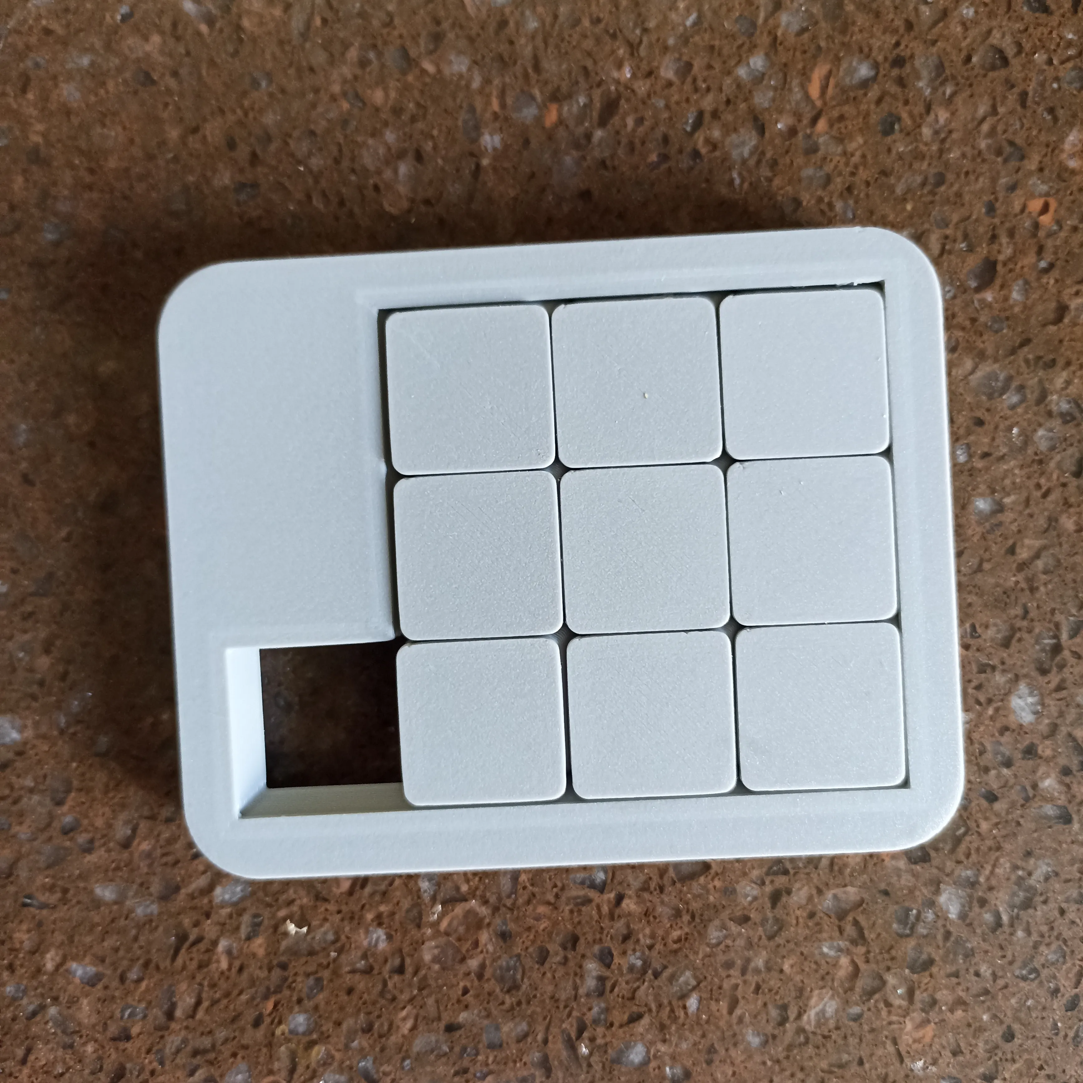 3D Printer Files | 3MF File | cool fidget toy puzzle 9 sliding pieces print in place | Creality ...