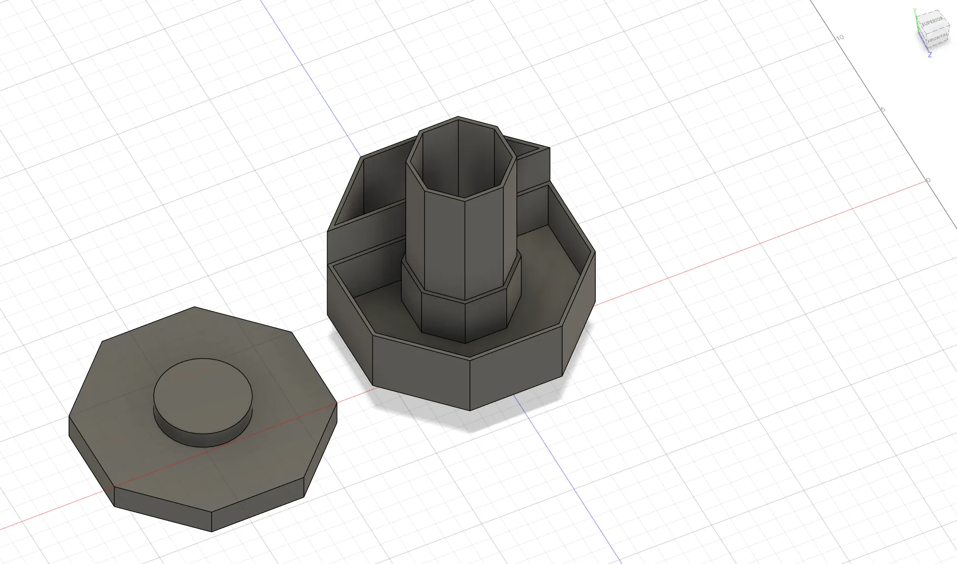 3D Printer Files | 3MF File | Pen holder desktop | Creality Cloud