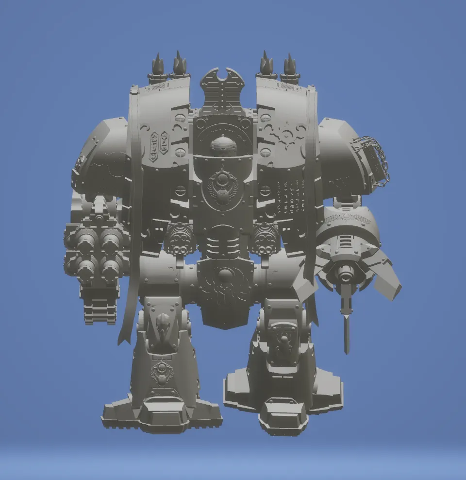 1000 sons levi dreadnought robot | 3D models download | Creality Cloud