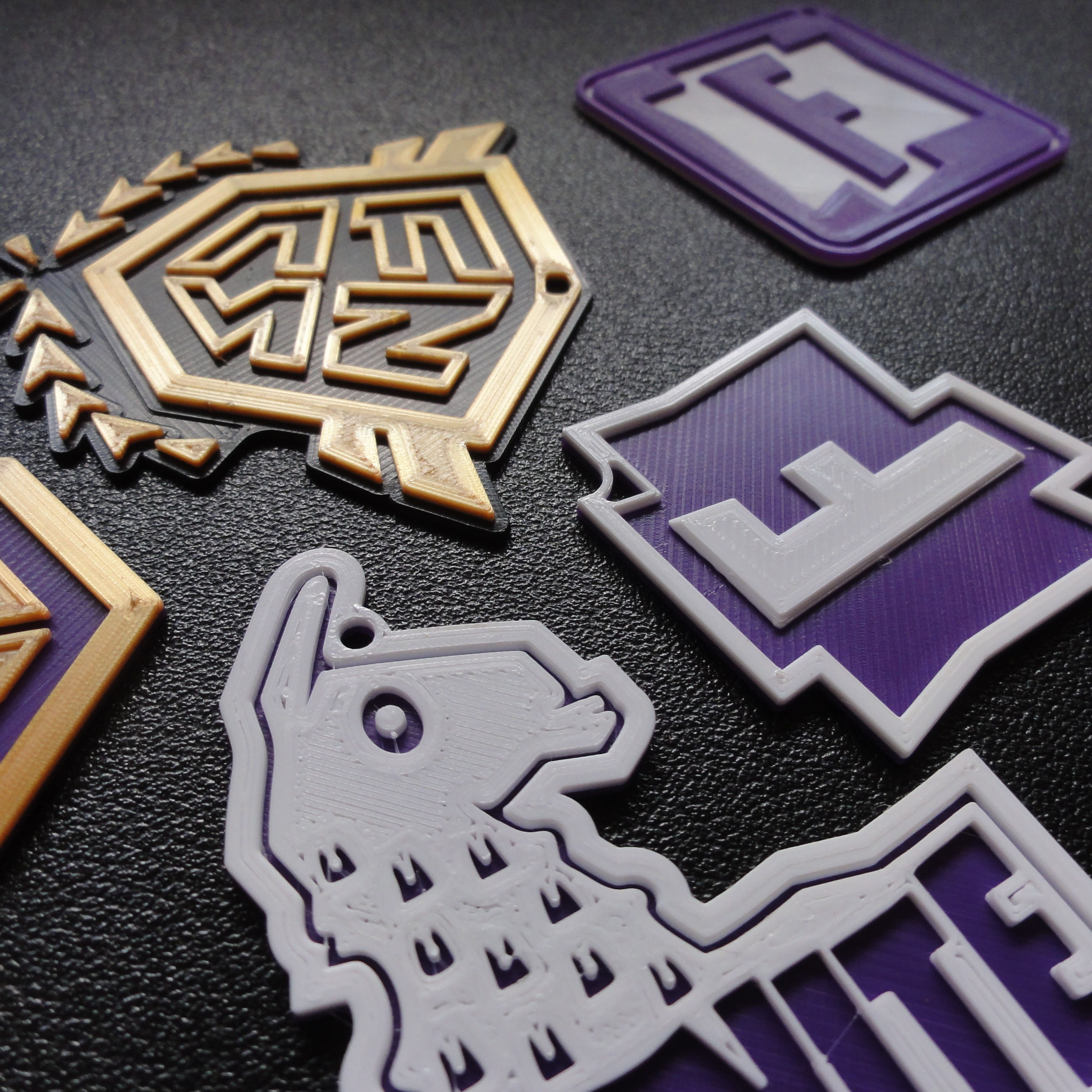 Fortnite Keychains - Set of 6 | 3D models download | Creality Cloud