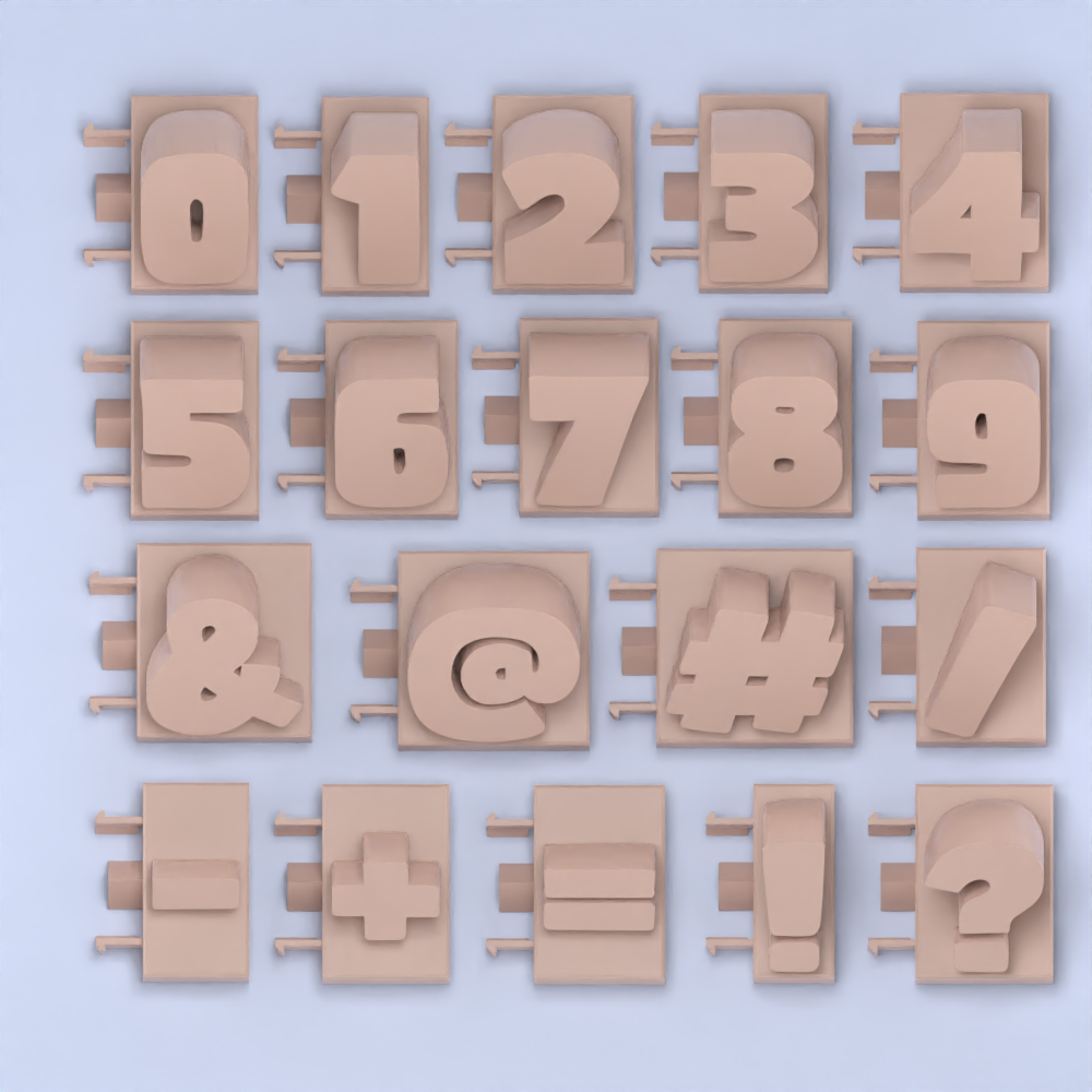 3D name from letters - Comic Font | 3D models download | Creality Cloud