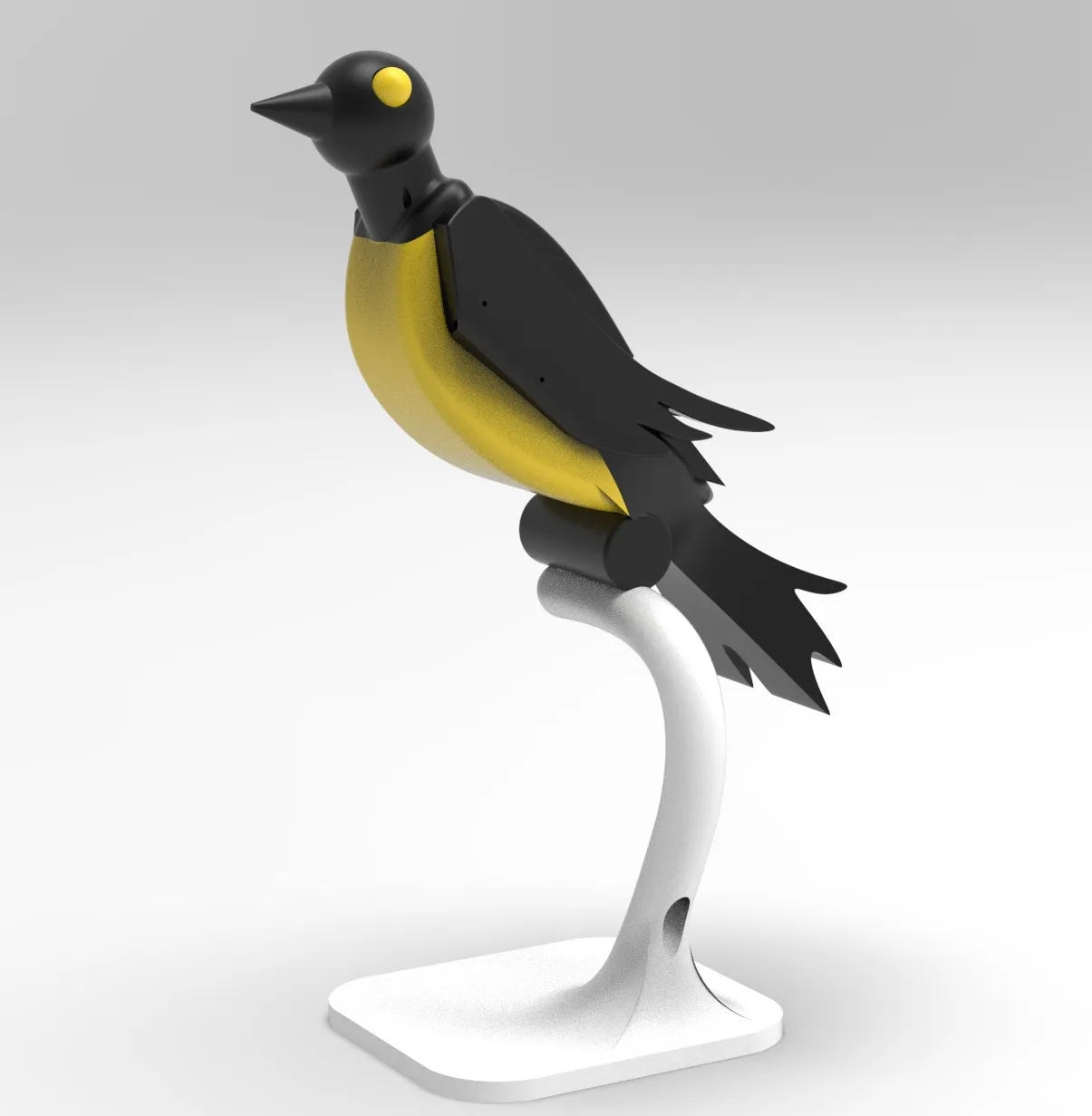 3D Printer Files | 3MF File | "Bird Lamp-Feel the Nature" | Creality Cloud