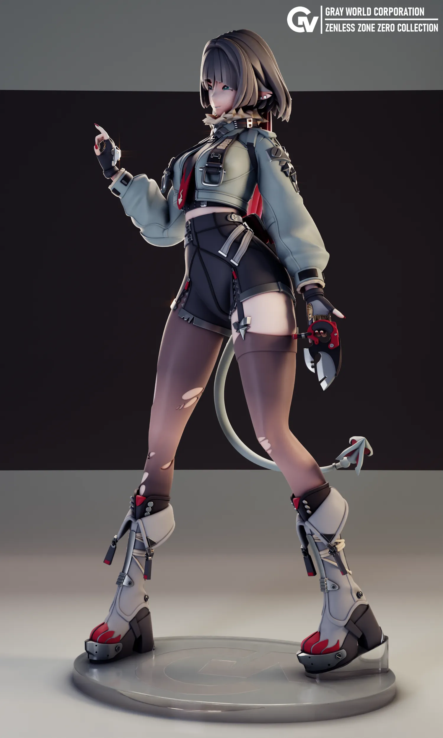 Characters & Creatures STL Download - Jane Doe | Zenless Zone Zeroby ...