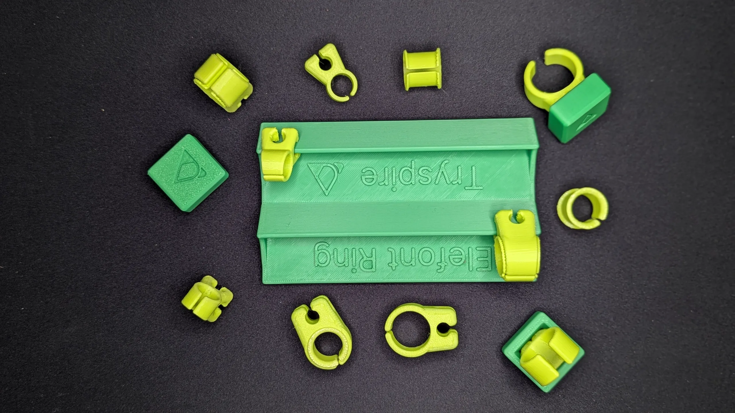 Archivos de impresora 3D | Archivo 3MF | Elefont Ring - Adaptive ...