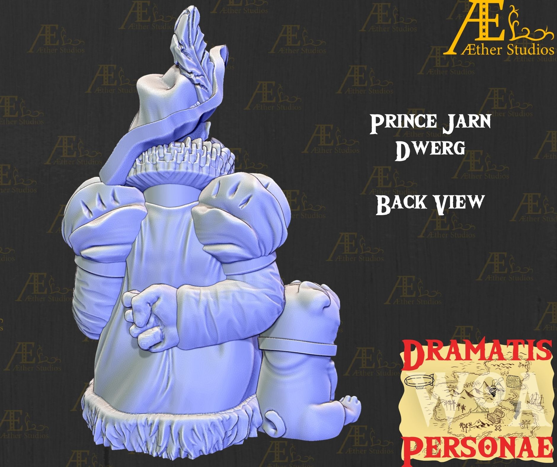 AECAST08 – Prince Jarn Dwerg | 3D models download | Creality Cloud