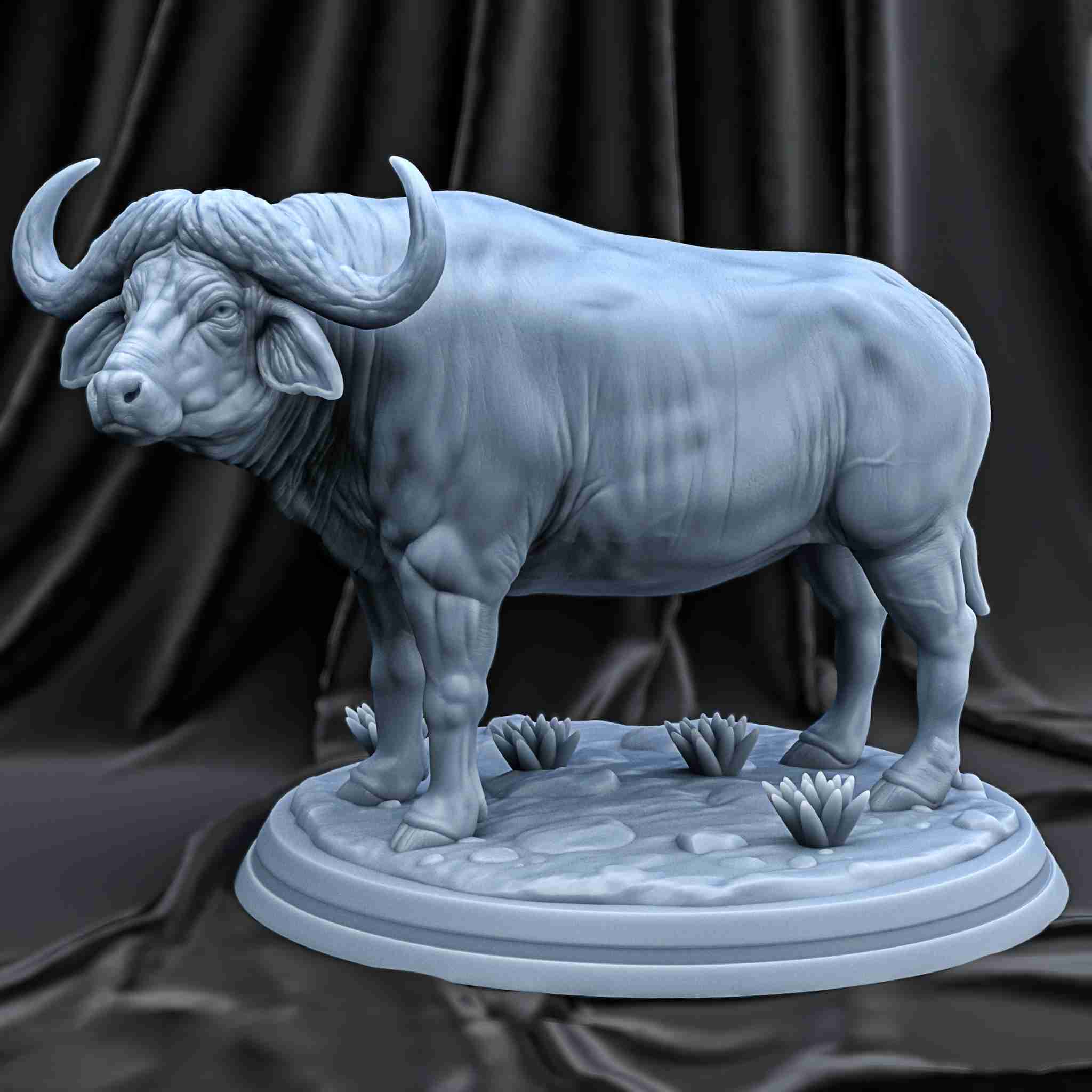 CAPE BUFFALO | 3D models download | Creality Cloud