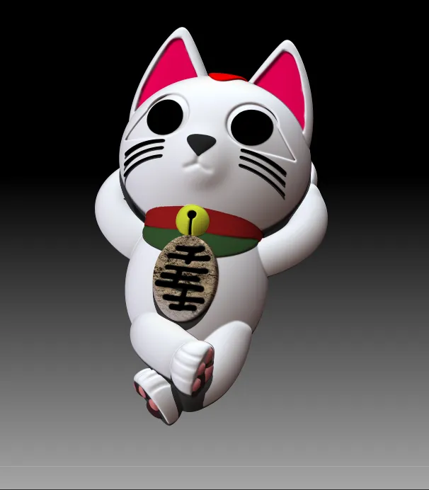 Other STL Download - gato abuela turbo dandadanby arise 3D