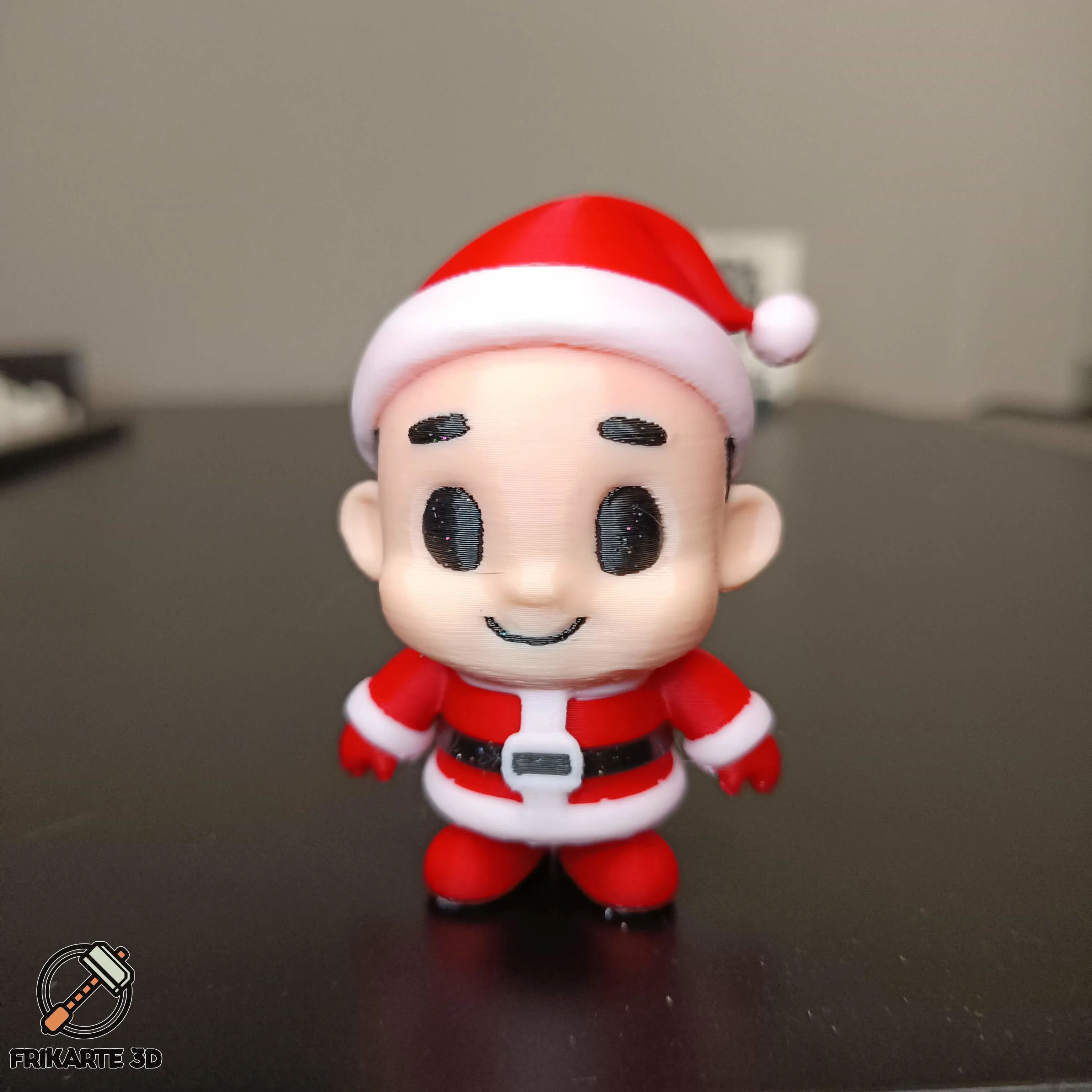 Santa Claus Kid - Multicolor 3D Printable Figure & Ornament | 3D models ...