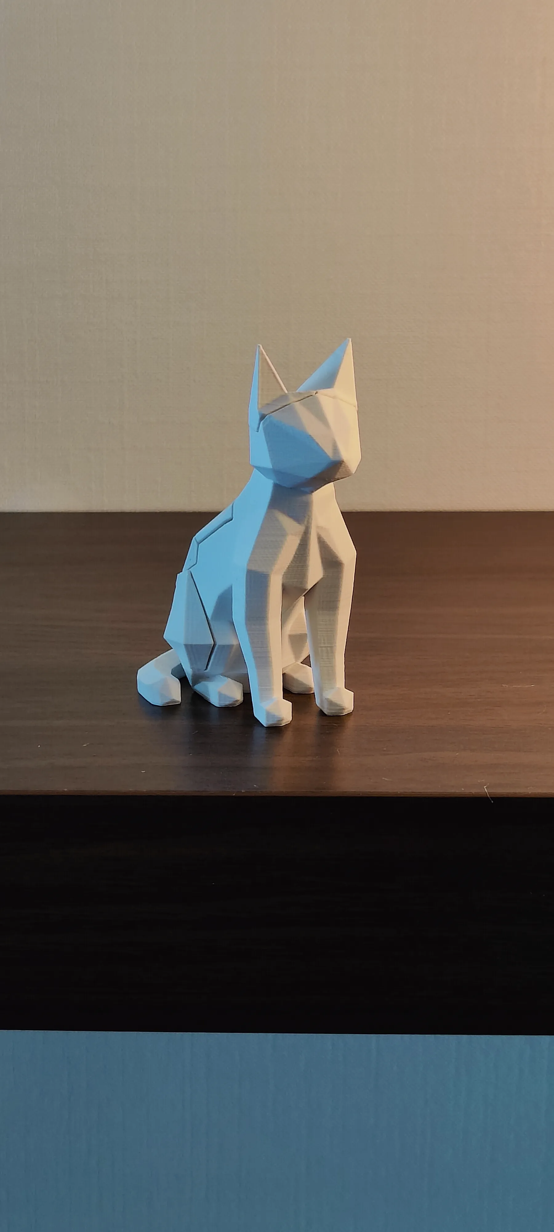 3D Printer Files | 3MF File | Low-poly magnetic cat | Creality Cloud