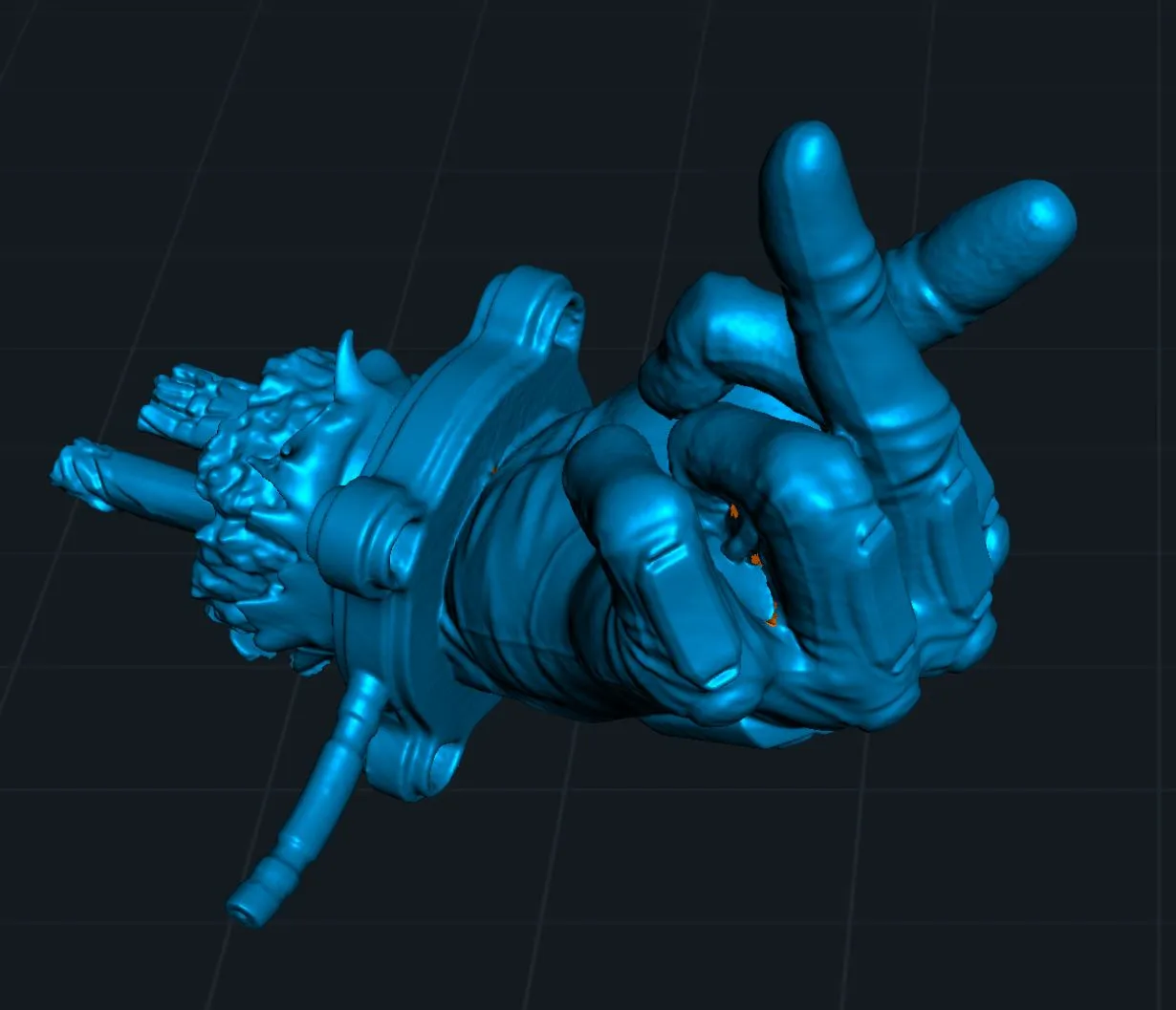 Characters & Creatures STL Download - SCAN - DEADPOOL - DEADPOOL HANDby ...