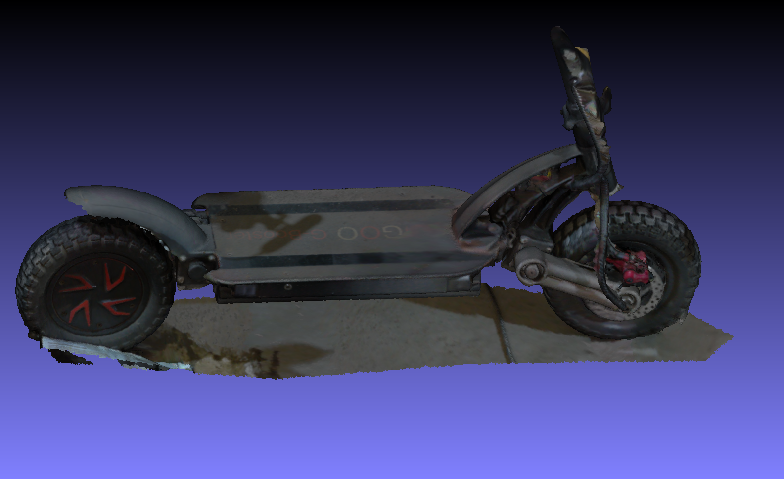 E-Scooter scanned with Cr-scan Ferret | 3D models download | Creality Cloud