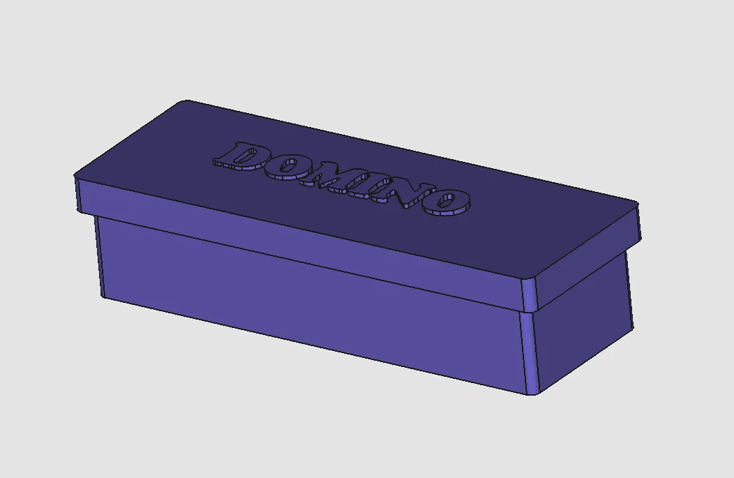 DOMINO BOX | 3D models download | Creality Cloud