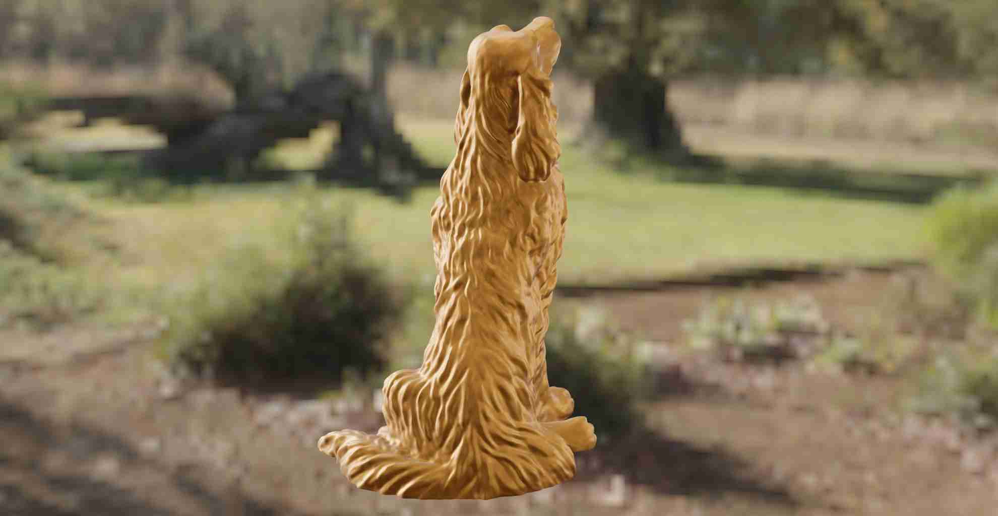 Dog Setters anglais | 3D models download | Creality Cloud