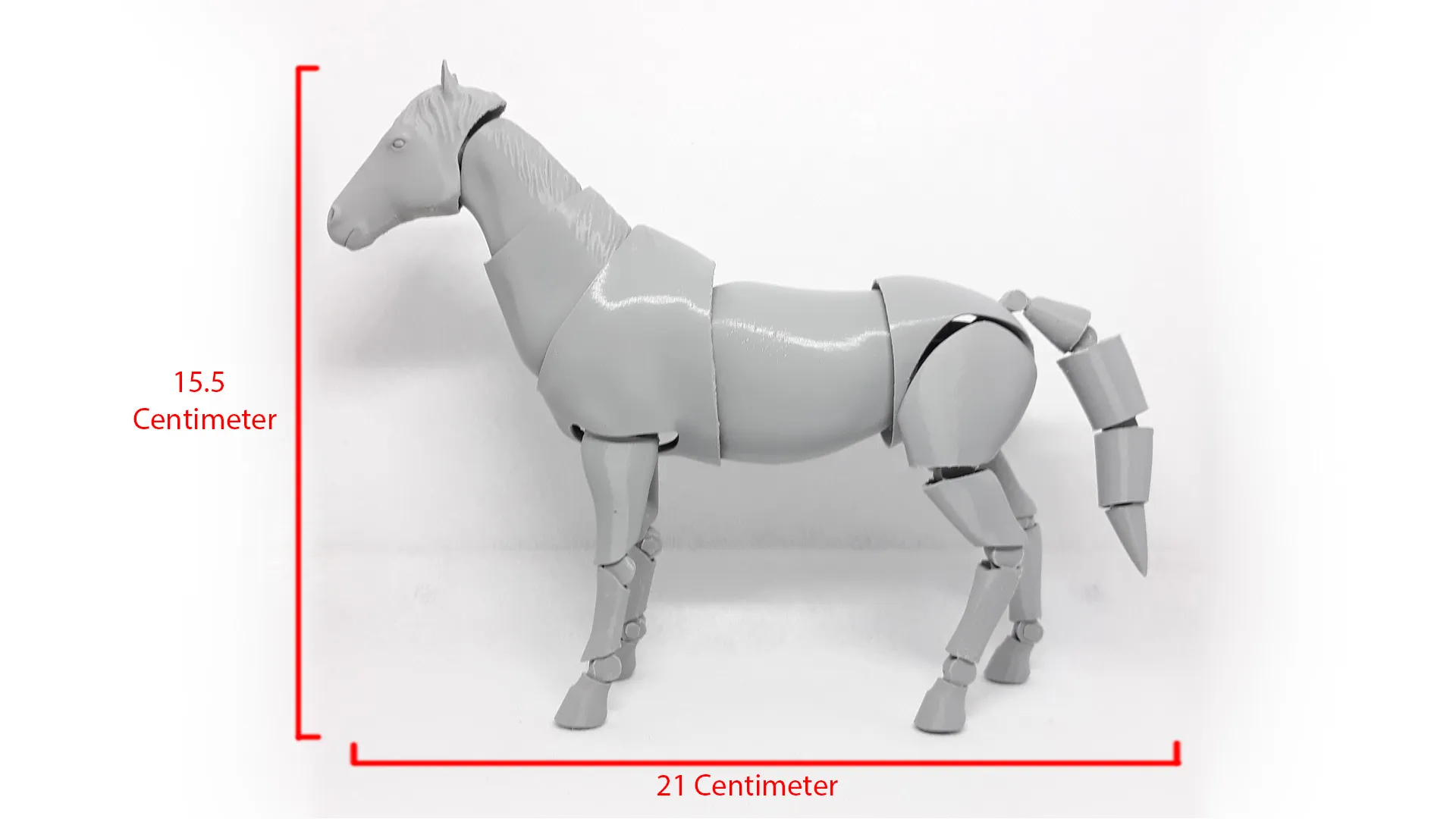 Horse action figure | 3D-Modelle herunterladen | Creality Cloud