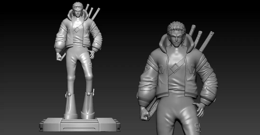 ZORO - EGGHEAD ARC - ONE PIECE | 3D models download | Creality Cloud